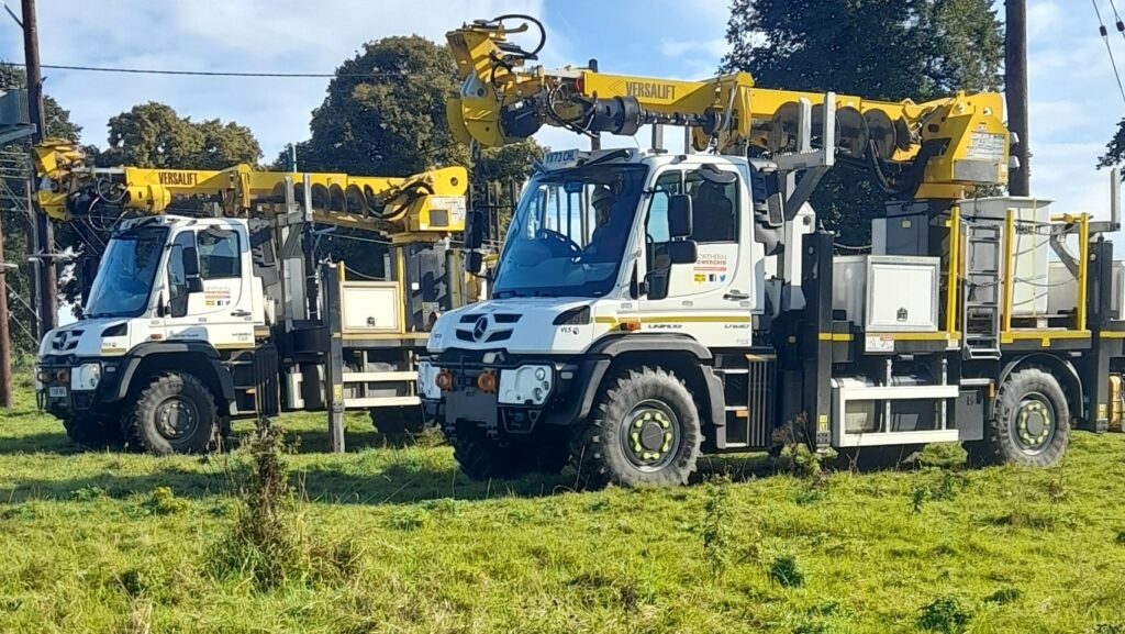 Northern Powergrid (NPg) expands its specialist digger derrick fleet ...