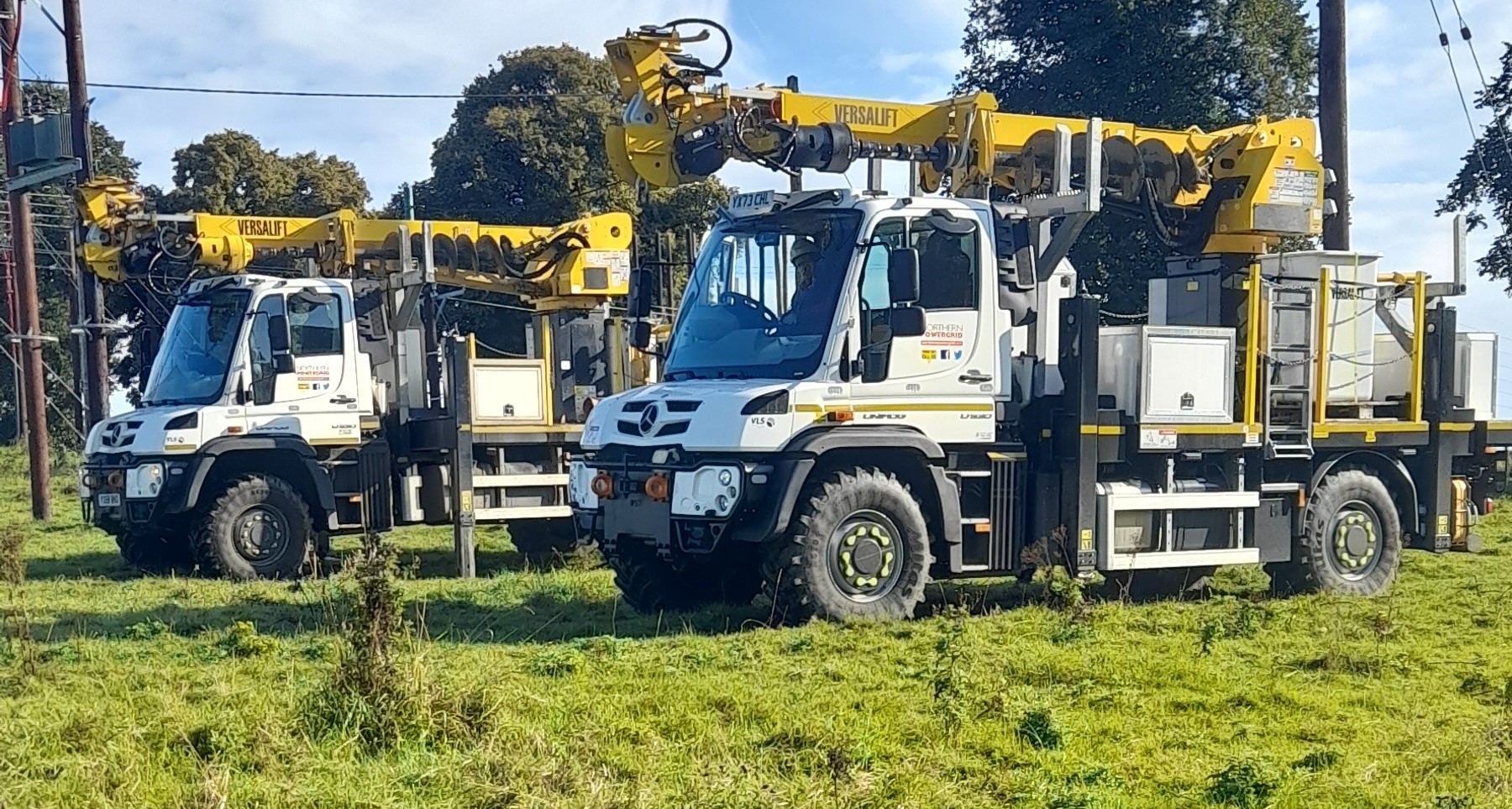 Northern Powergrid (NPg) expands its specialist digger derrick fleet ...